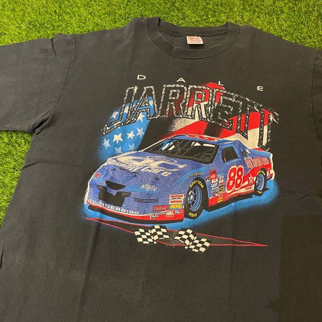 Vintage 90s Dale Jarrett Ford Credit Racing Nascar Shirt, Men's Fashion ...