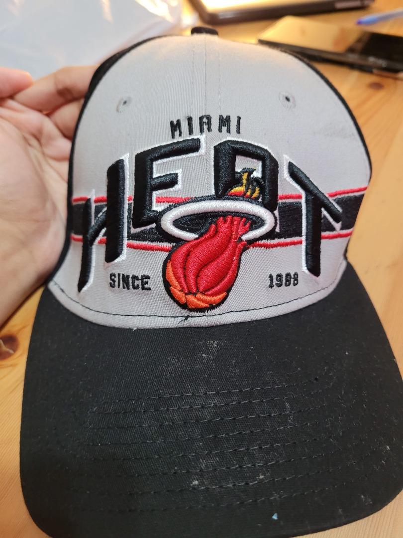 VINTAGE Miami Heat Cap (New Era 39Thirty) (Original), Men's Fashion ...