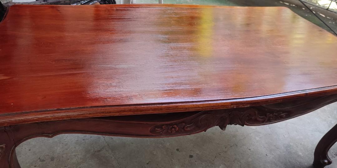 Vintage Narra Center Table (1" Top), Furniture & Home Living, Furniture ...