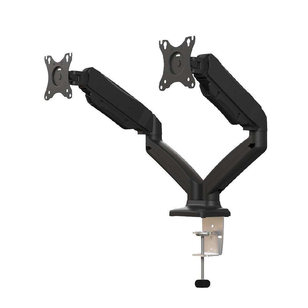 [VISIONSWIPE™] Dual Gas Cylinder Monitor Arm / Monitor Mount / Desk ...