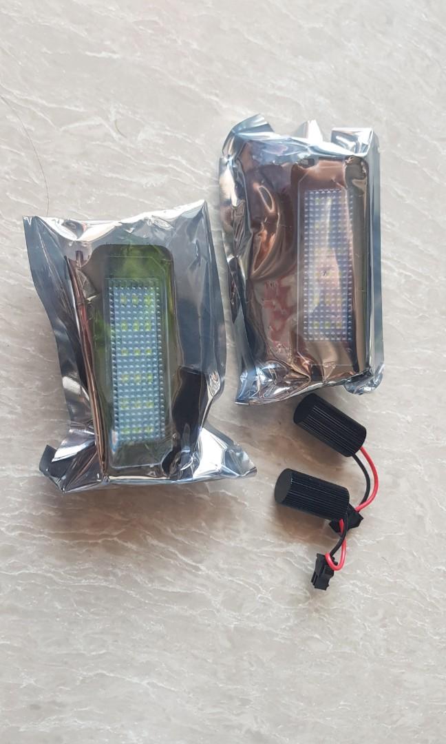 VW License Plate LED Lights with CANBUS Volkswagen Golf Scirocco Beetle ...