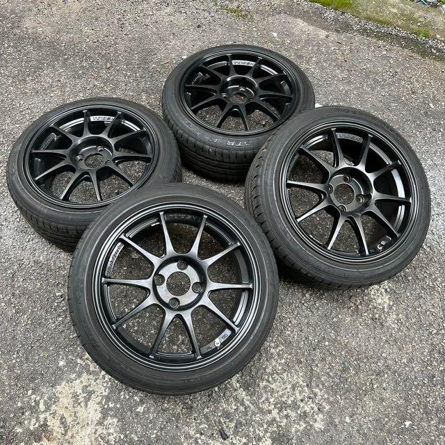 Wedsport tc105n 15 inch sport rim Viva tyre 90%, Auto Accessories on ...