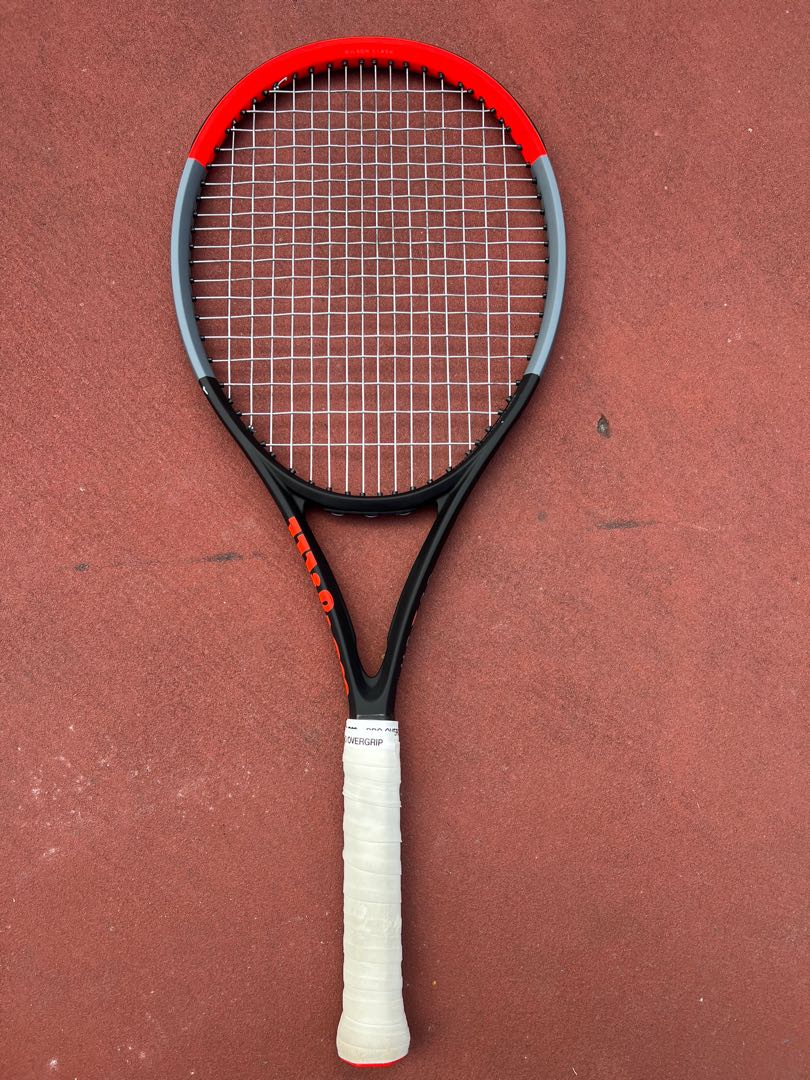 Wilson Clash 100 Tour V1, Sports Equipment, Sports & Games, Racket ...