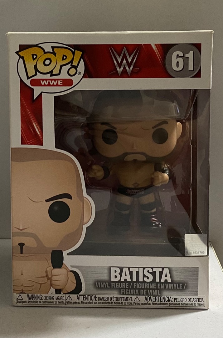 WWE Funko Pop Batista, Hobbies & Toys, Toys & Games on Carousell