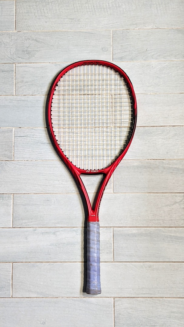 Yonex VCORE 98 (305g) 5th gen 2020 L3, newly strung Technifibre X-ONE ...