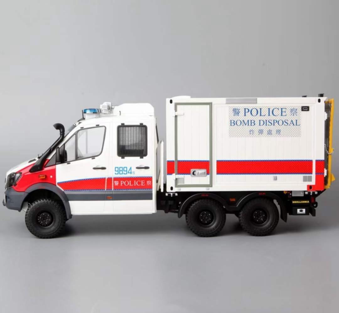 1:18 1/18 Tiny Mercedes Sprinter FL 6X6 HK Hong Kong Police Bomb ...