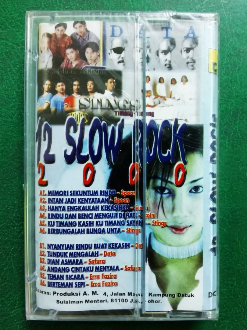 12 Slow Rock 2000 Kaset Sealed, Hobbies & Toys, Music & Media, CDs ...