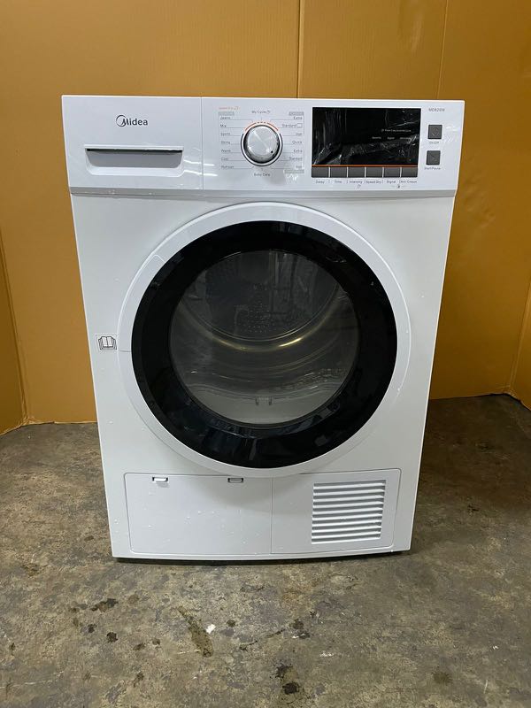 162208 (4) Midea condenser heat pump dryer 8kg $288, TV & Home ...