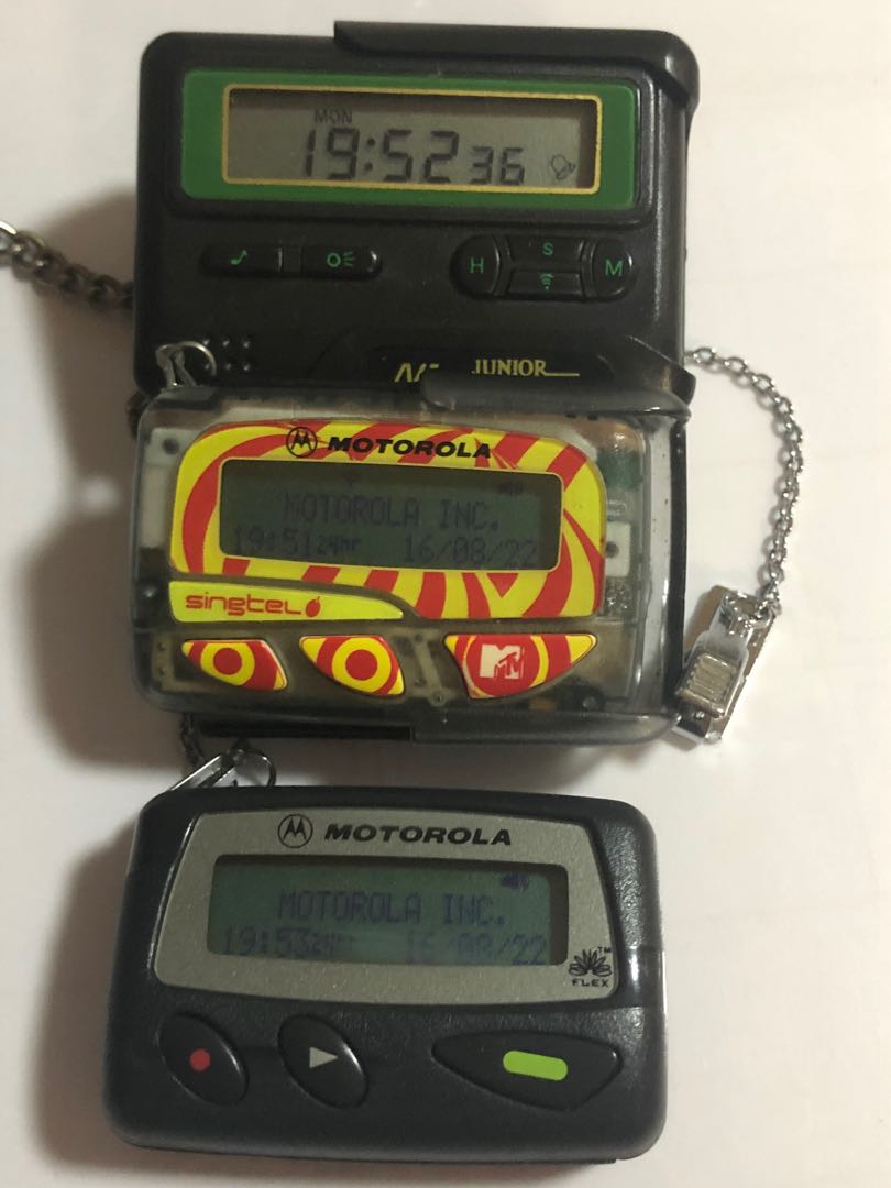 Vintage Pager collection , Mobile Phones & Gadgets, Other Gadgets on ...