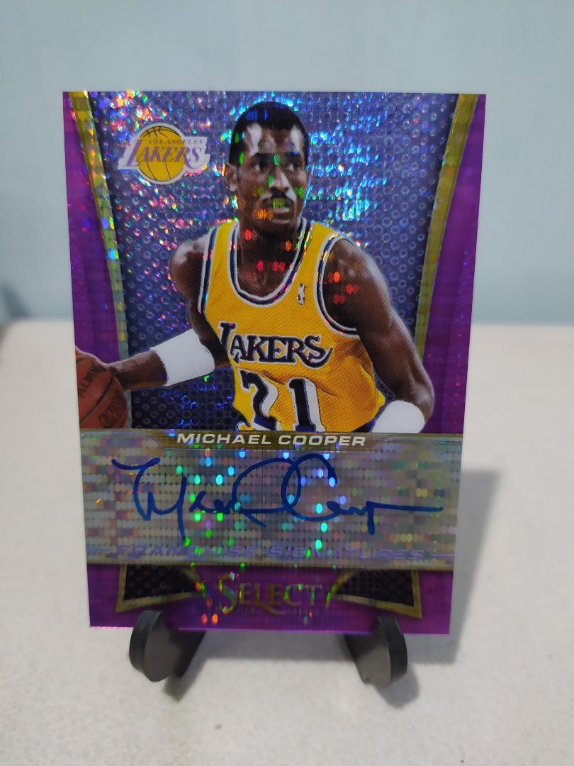 2013 Select Franchise Signatures Purple Michael Cooper, Hobbies & Toys ...