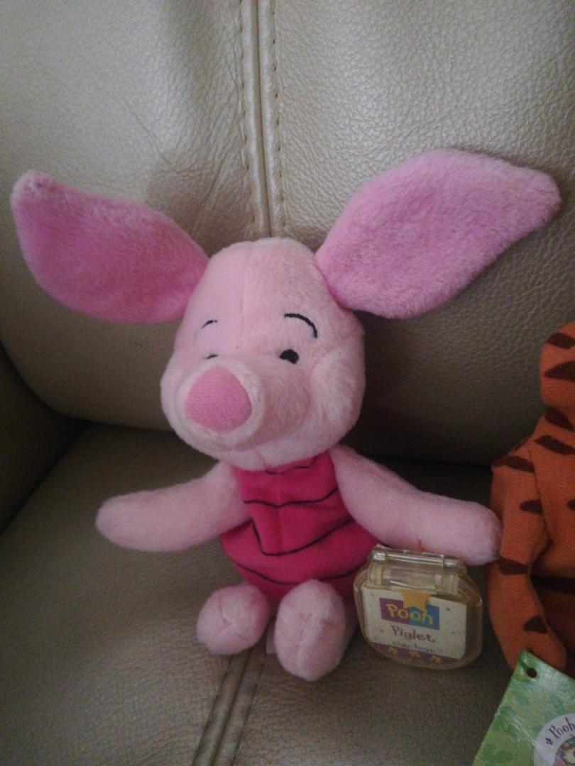 3 Disney Winnie the Pooh/Piglet Plush Toy, Hobbies & Toys, Toys & Games ...