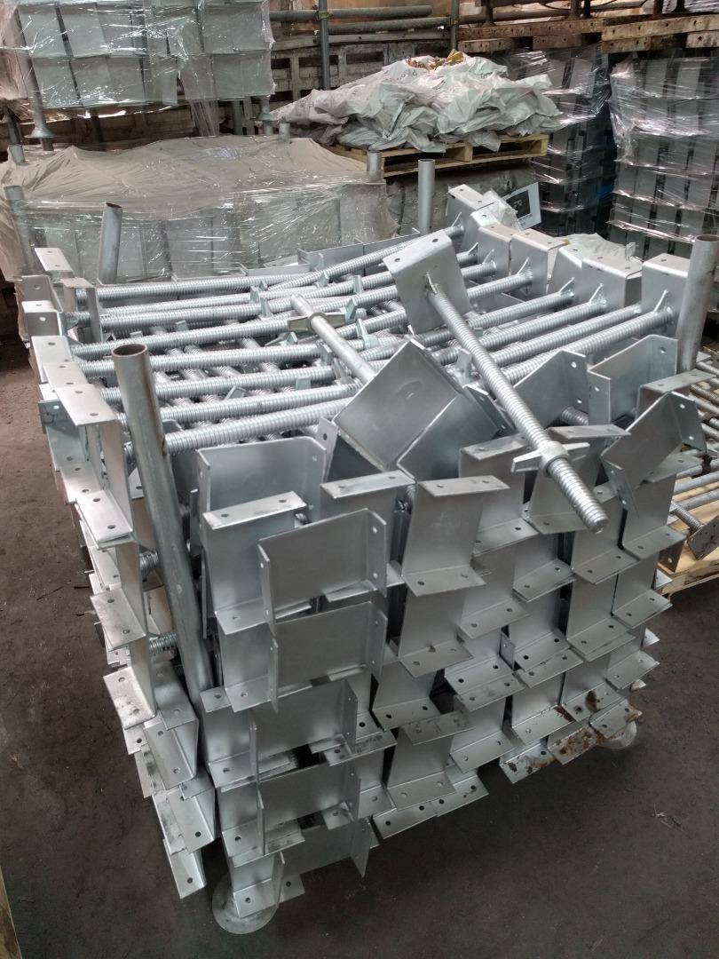 600mm U-Jack & Jack Base (Component for Steel Frame Scaffolding ...