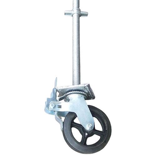 8" Castor Wheel With Adjustable Jack Base, Everything Else on Carousell