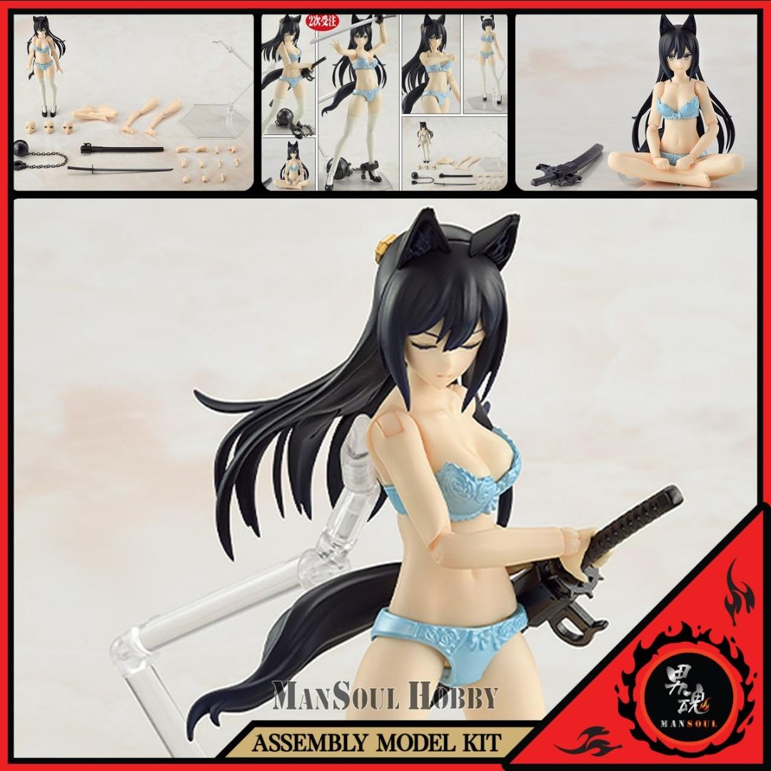 [日版 質保] 罪姬 內衣素體娘 1套2款 組裝模型 再販 PLAMAX GP-04 GP-05 Guilty Princess Underwear Body Girl Ran + Jelly ...