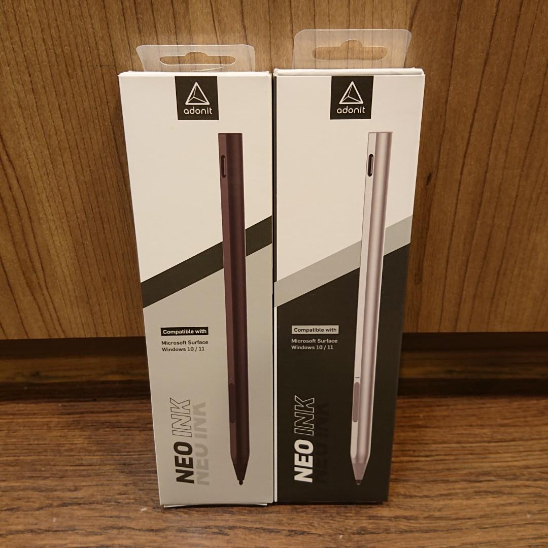 門市全新現貨‼️ Adonit Neo INK (For MS Surface only) 電容觸控筆（2色：消光銀，石墨黑）, 電腦＆科技 ...