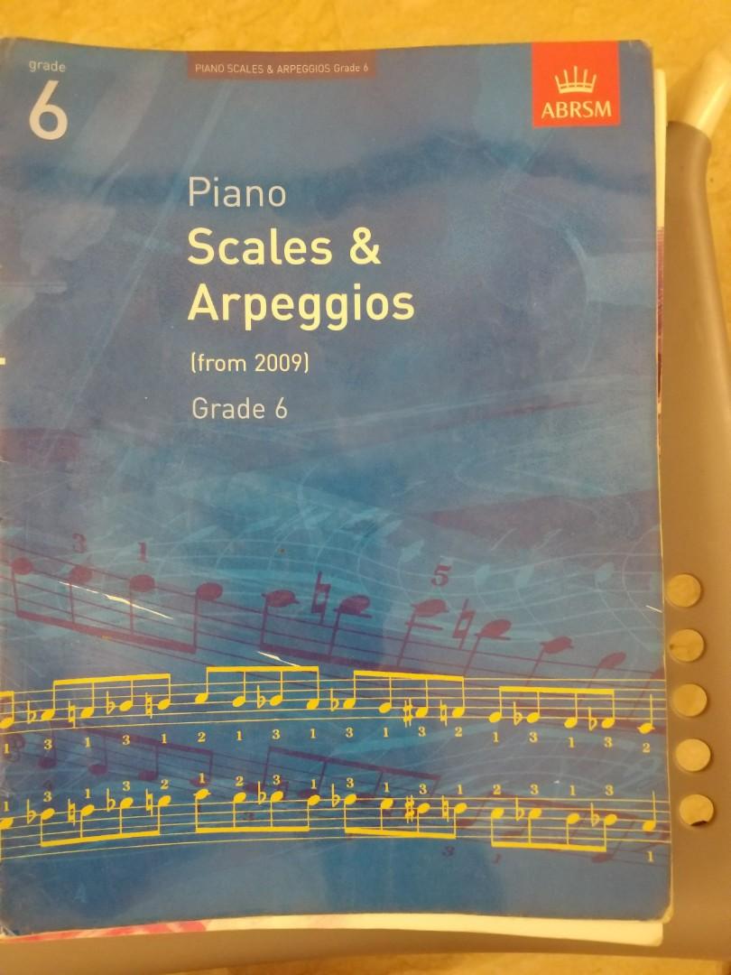 ABRSM Piano Scales and Arpeggios, Hobbies & Toys, Music & Media, Music ...
