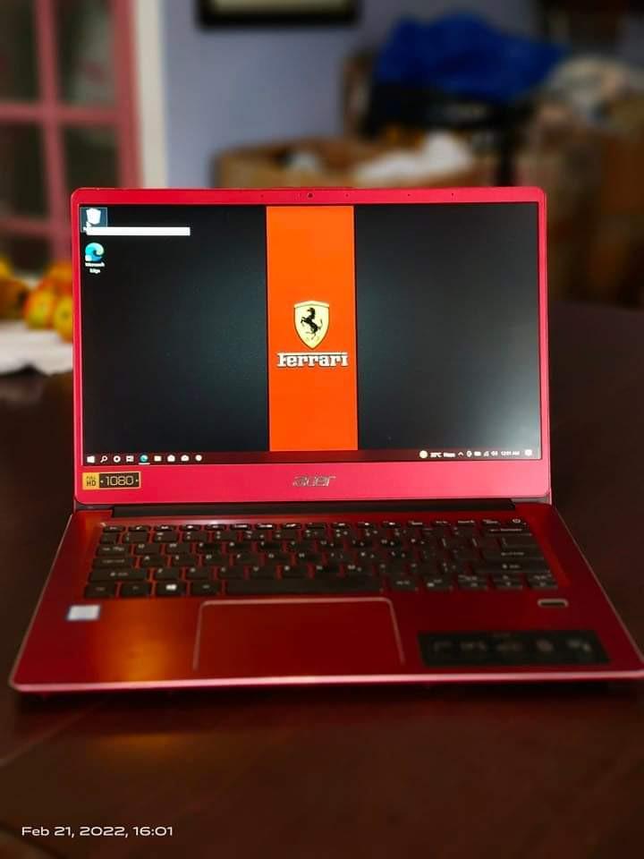 Acer Ferrari Red 7thGen Laptop with Box, Computers & Tech, Laptops ...