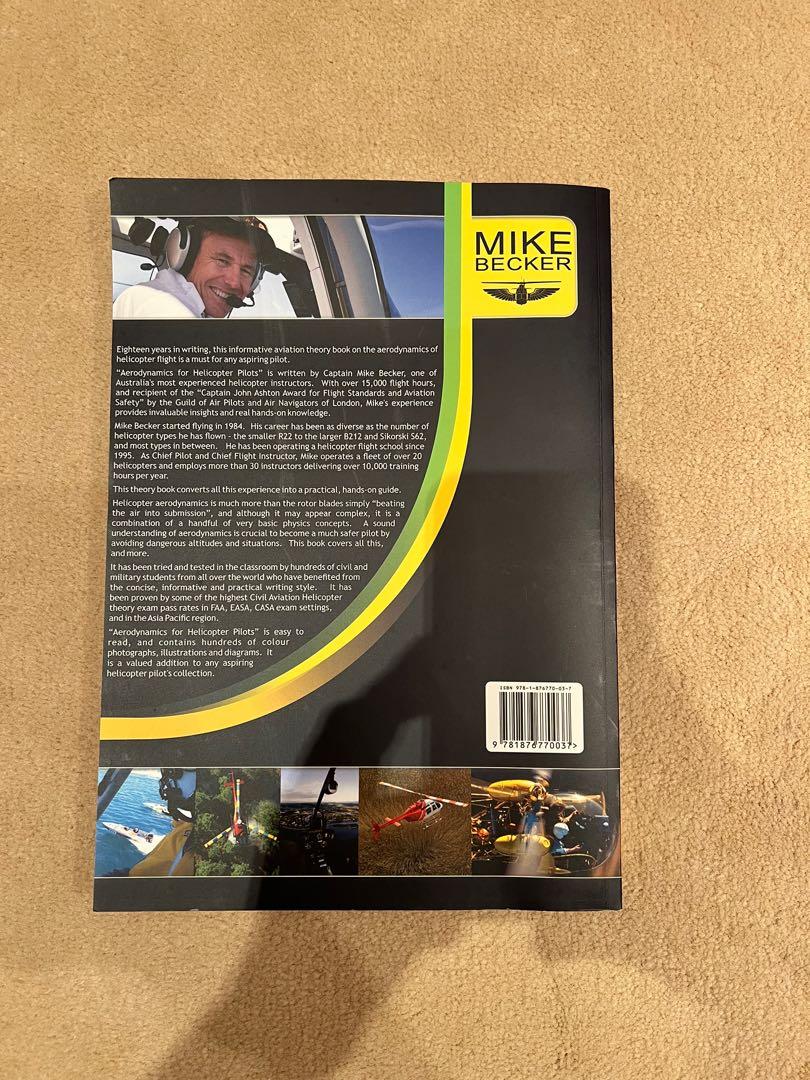 Aerodynamics for Helicopter Pilots (Mike Becker), 興趣及遊戲, 書本 & 文具, 教科書 ...