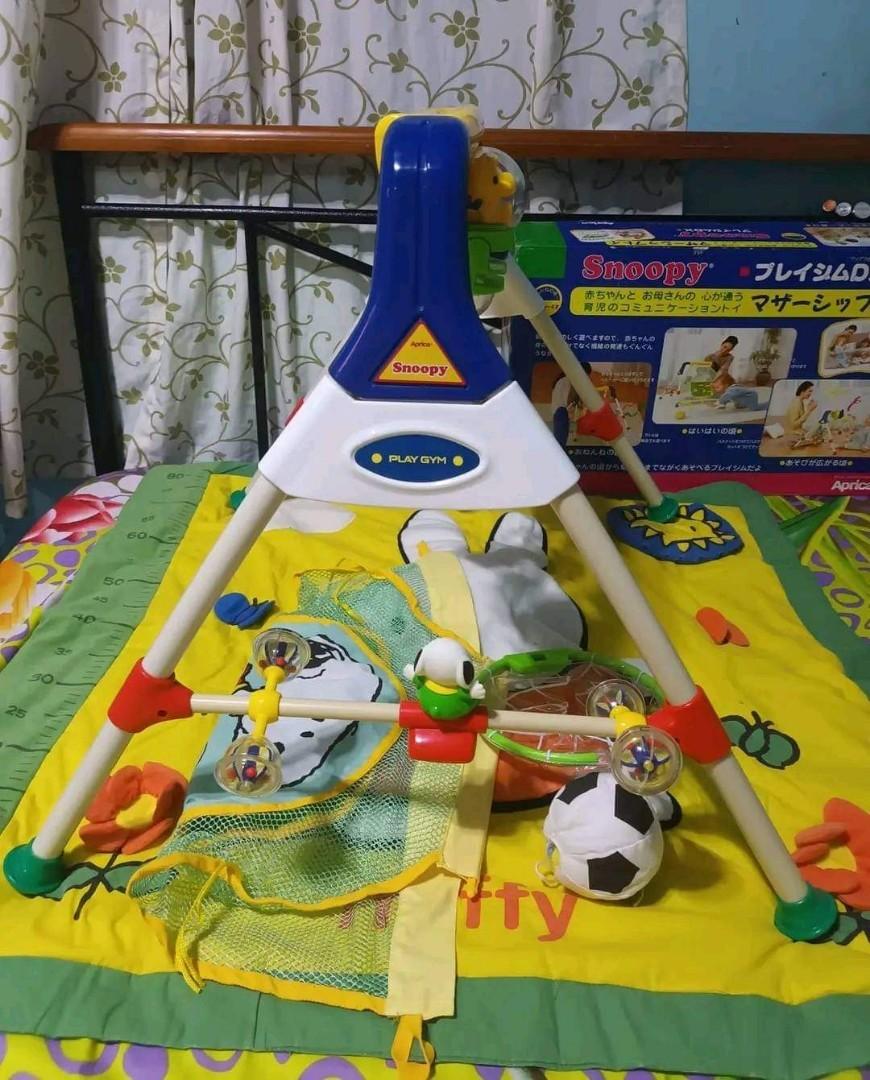 Aprica Snoopy PlayGym, Babies & Kids, Infant Playtime on Carousell