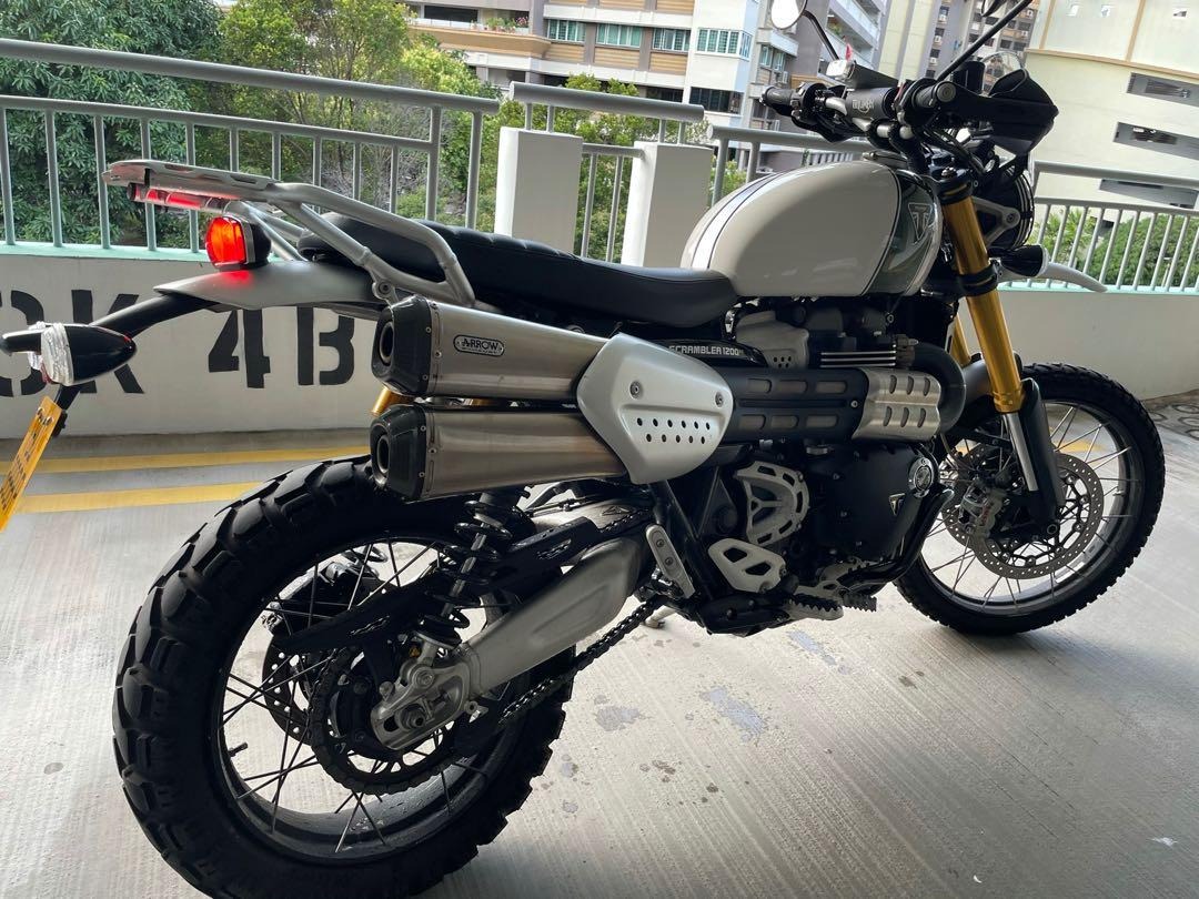 Triumph Scrambler 1200 Arrow Exhaust | Reviewmotors.co