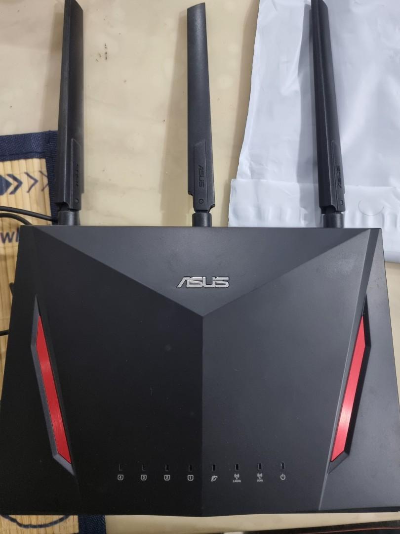 ASUS AC2900 Dual Band RT-86U, Computers & Tech, Parts & Accessories ...