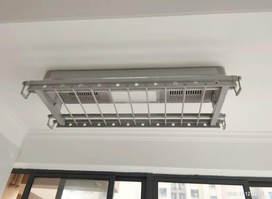 (instock))Automatic laundry lifting rack system, Furniture & Home ...