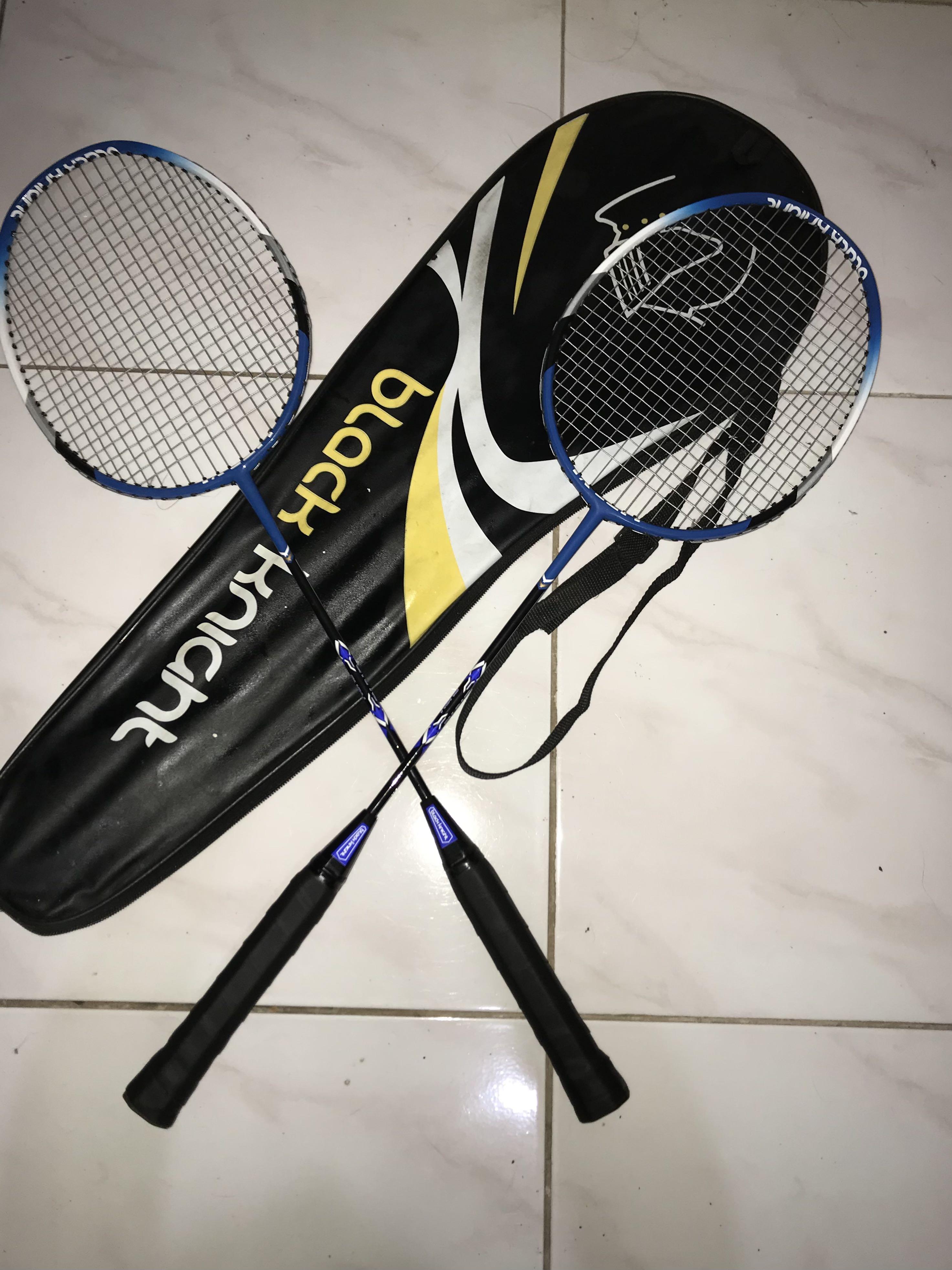 Black Knight Badminton Set, Sports Equipment, Sports & Games, Racket ...