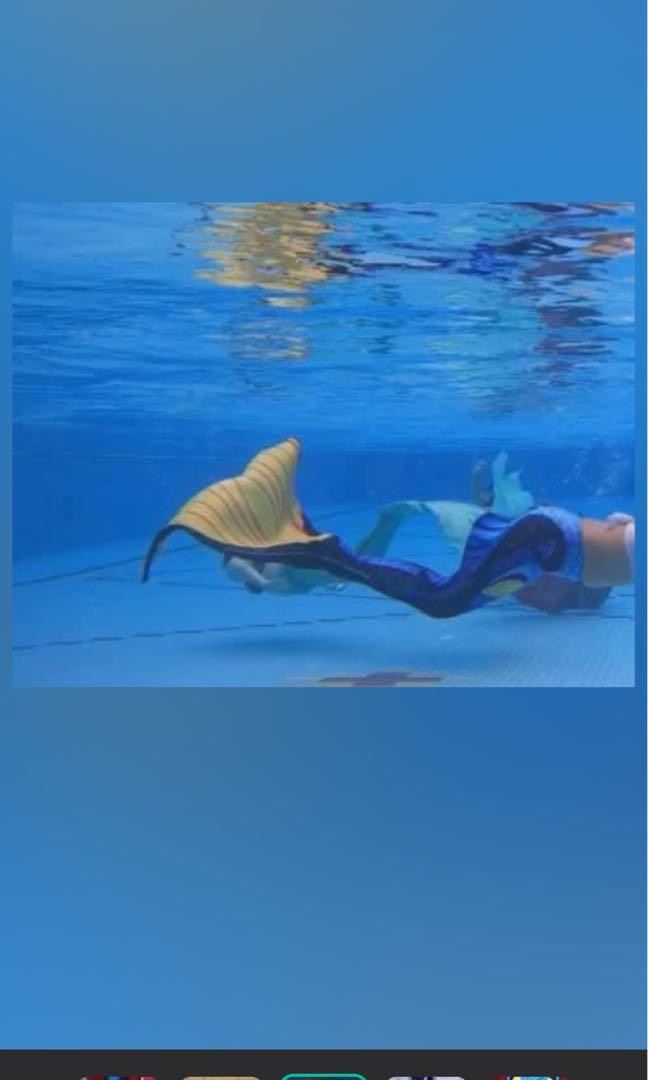 Blue Dory Mermaid Tail, Women's Fashion, Swimwear, Bikinis & Swimsuits on Carousell