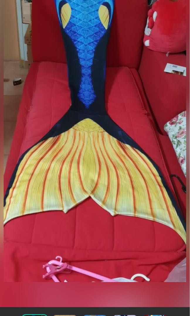 Blue Dory Mermaid Tail, Women's Fashion, Swimwear, Bikinis & Swimsuits ...