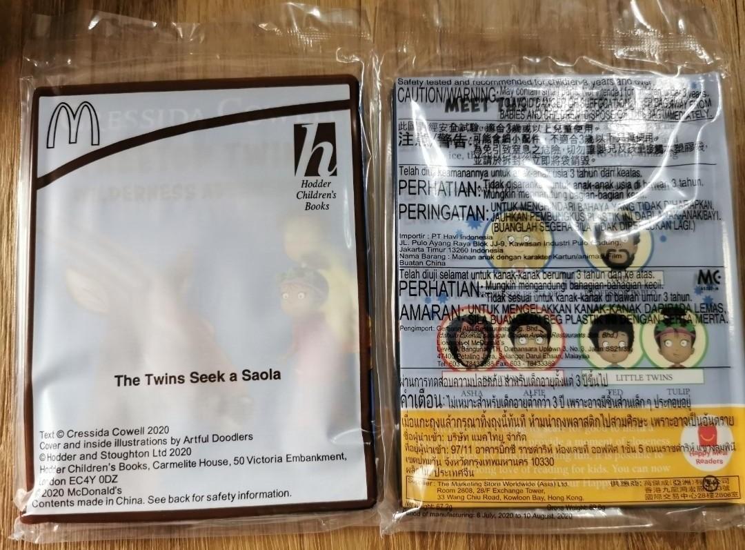 BNIB McDonald's Happy Meal The Twins Seek a Saola Book 12, Hobbies ...