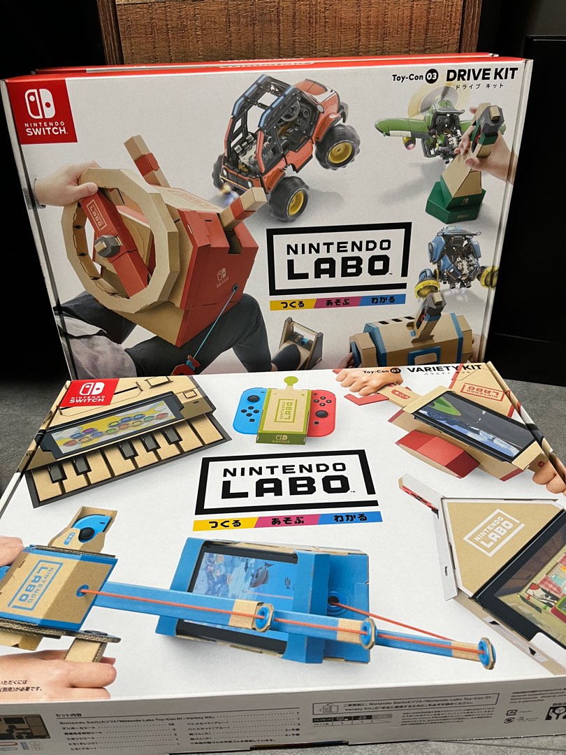 Brand new - LABO set (Toy-Con 01 & 03), Video Gaming, Video Games ...