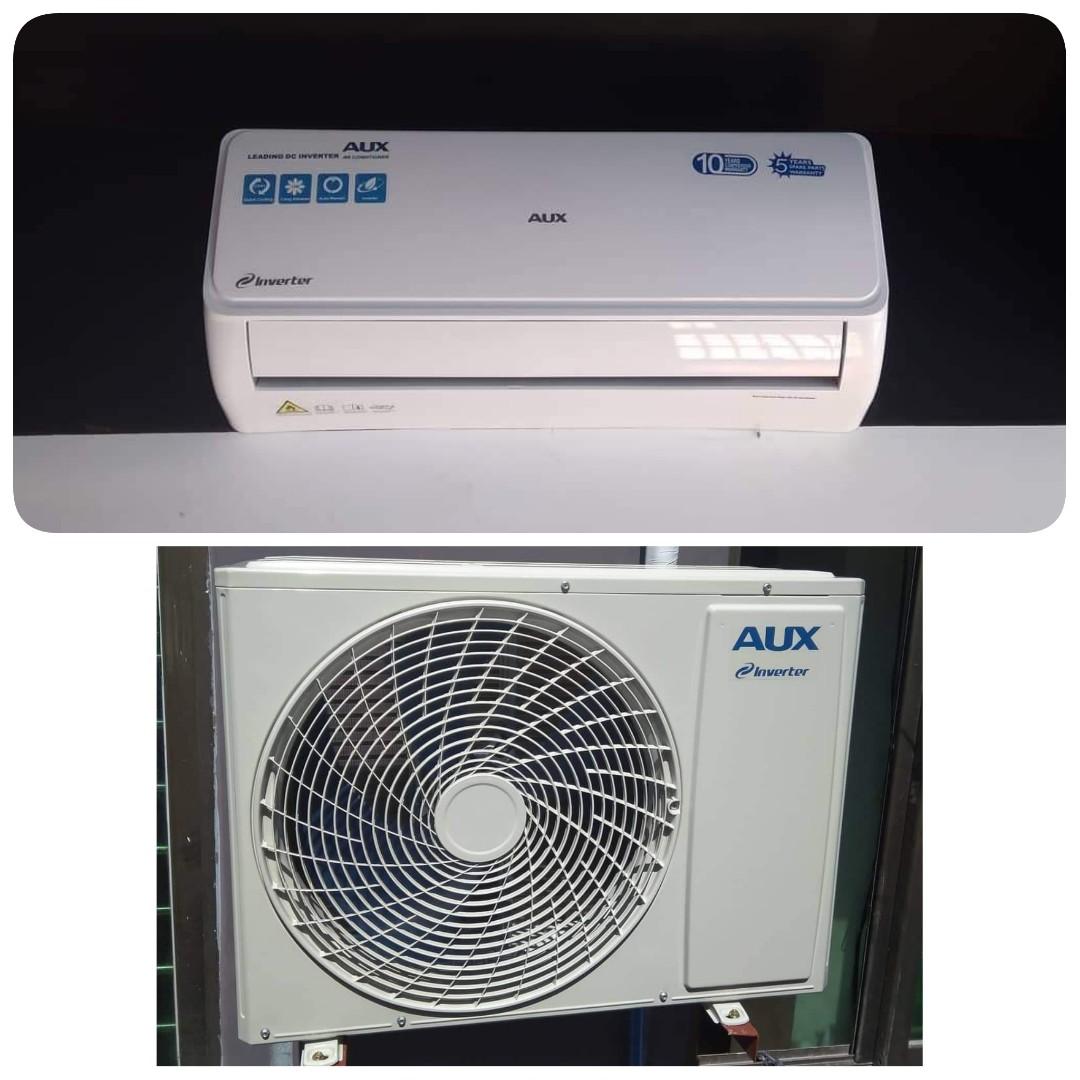 BRAND NEW AIRCON AUX SPLIT TYPE INVERTER WITH FREE INSTALLATION, TV ...