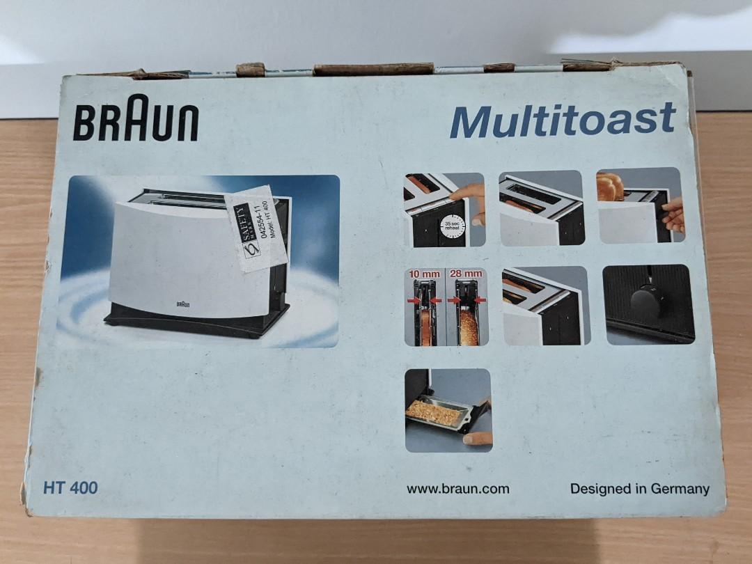 Braun Bread Toaster Multitoast HT400, TV & Home Appliances, Kitchen ...