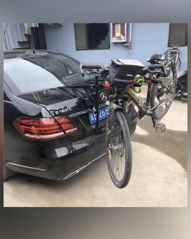 Car bicycle stand 3 bike Trunk mount bike rack carrier for hatchback ...