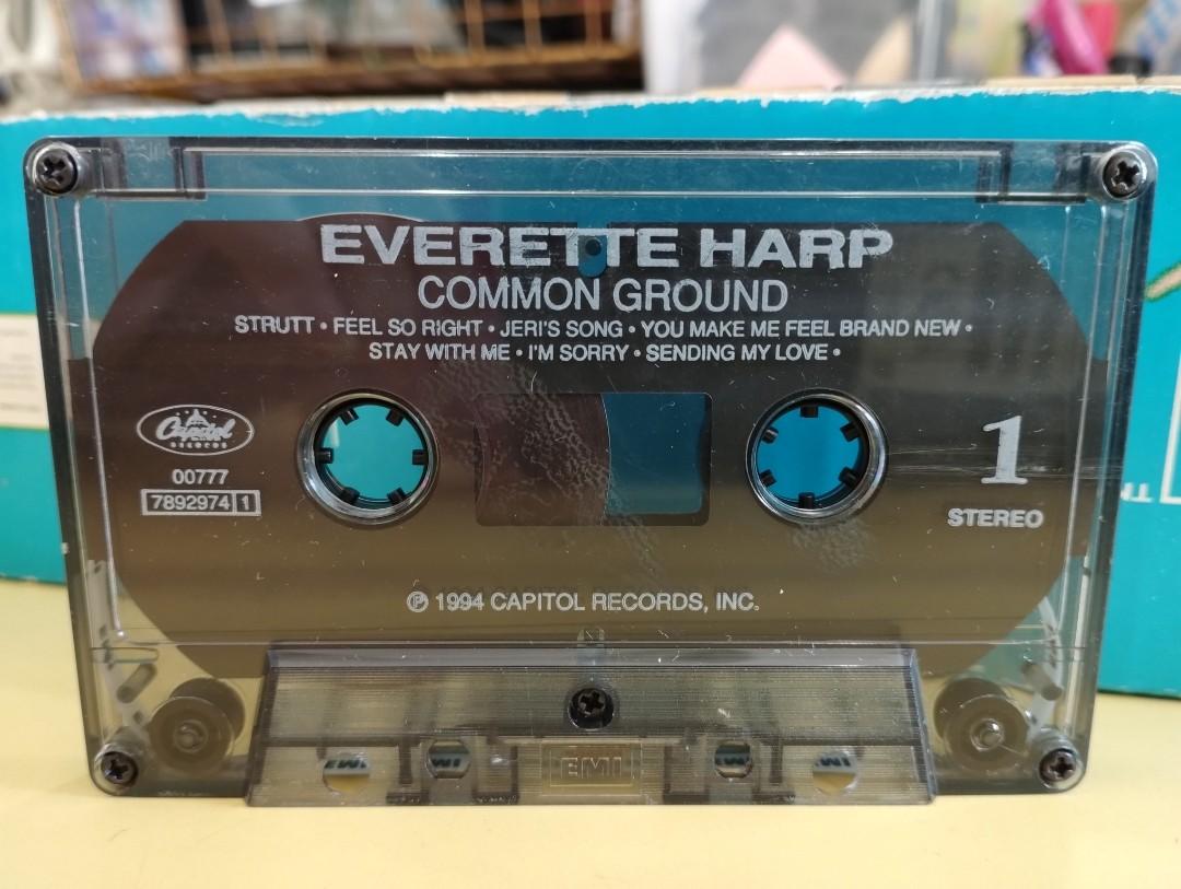(Cassette) Everette Harp Common Ground, Hobbies & Toys, Music & Media ...