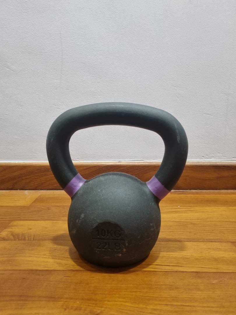 CAST IRON KETTLEBELL (10kg, 24kg), Sports Equipment, Exercise & Fitness, Weights & Dumbbells on ...