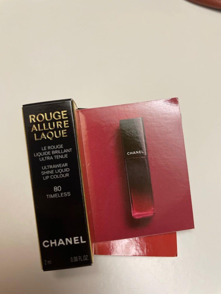 Chanel Rouge Allure Laque 80 Timeless, 美容＆化妝品, 健康及美容 - 皮膚護理, 化妝品 ...