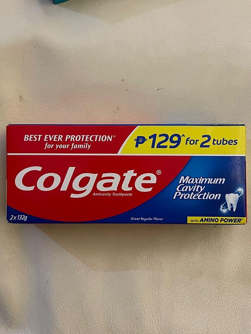 Colgate Maximum Cavity Protection 132g Pack of 2, Beauty & Personal ...