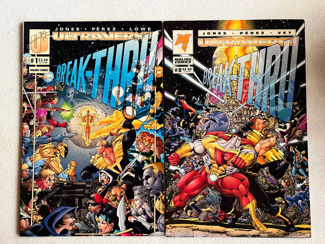 Comics - Break Thru (#1-2), Hobbies & Toys, Books & Magazines, Comics ...