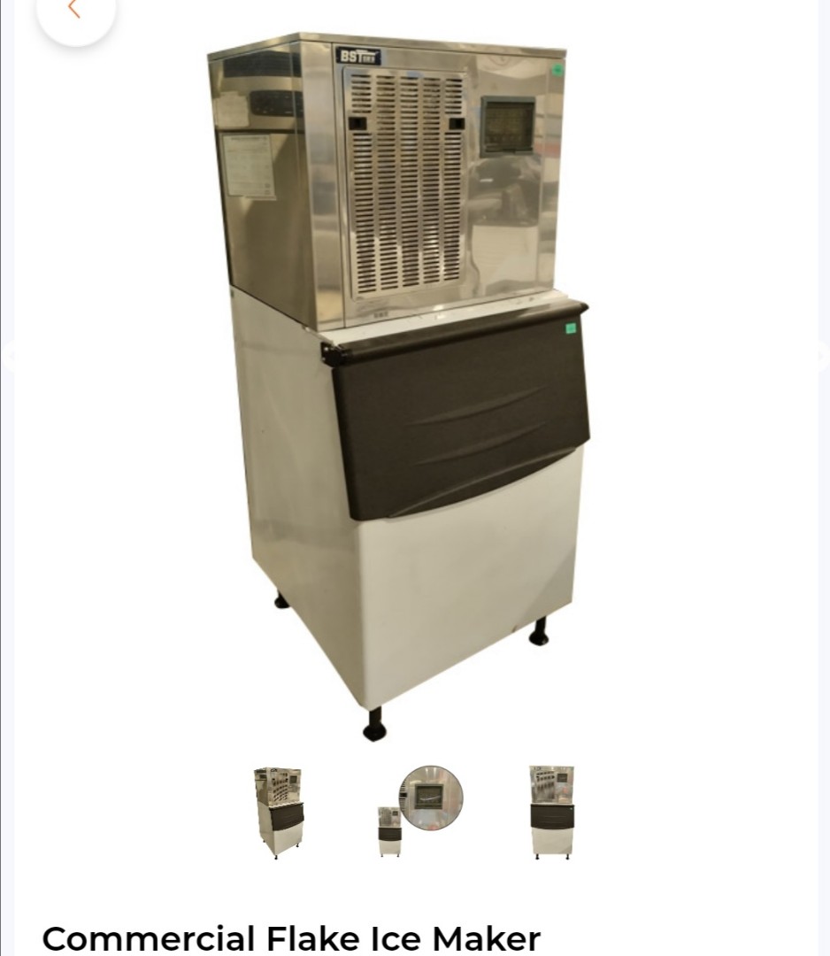 Commercial Flake Ice Maker, Furniture & Home Living, Kitchenware ...