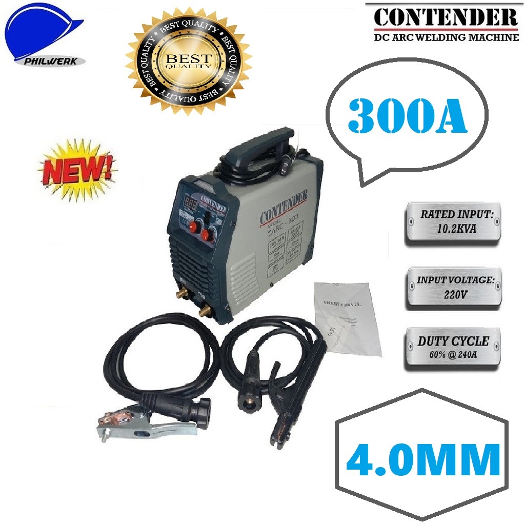 Contender DC Arc Welding Machine CARC-300, Commercial & Industrial ...