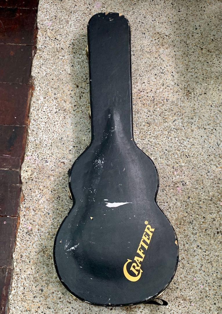 Crafter SA TMVS Hybrid Guitar w hard case, Hobbies & Toys, Music ...
