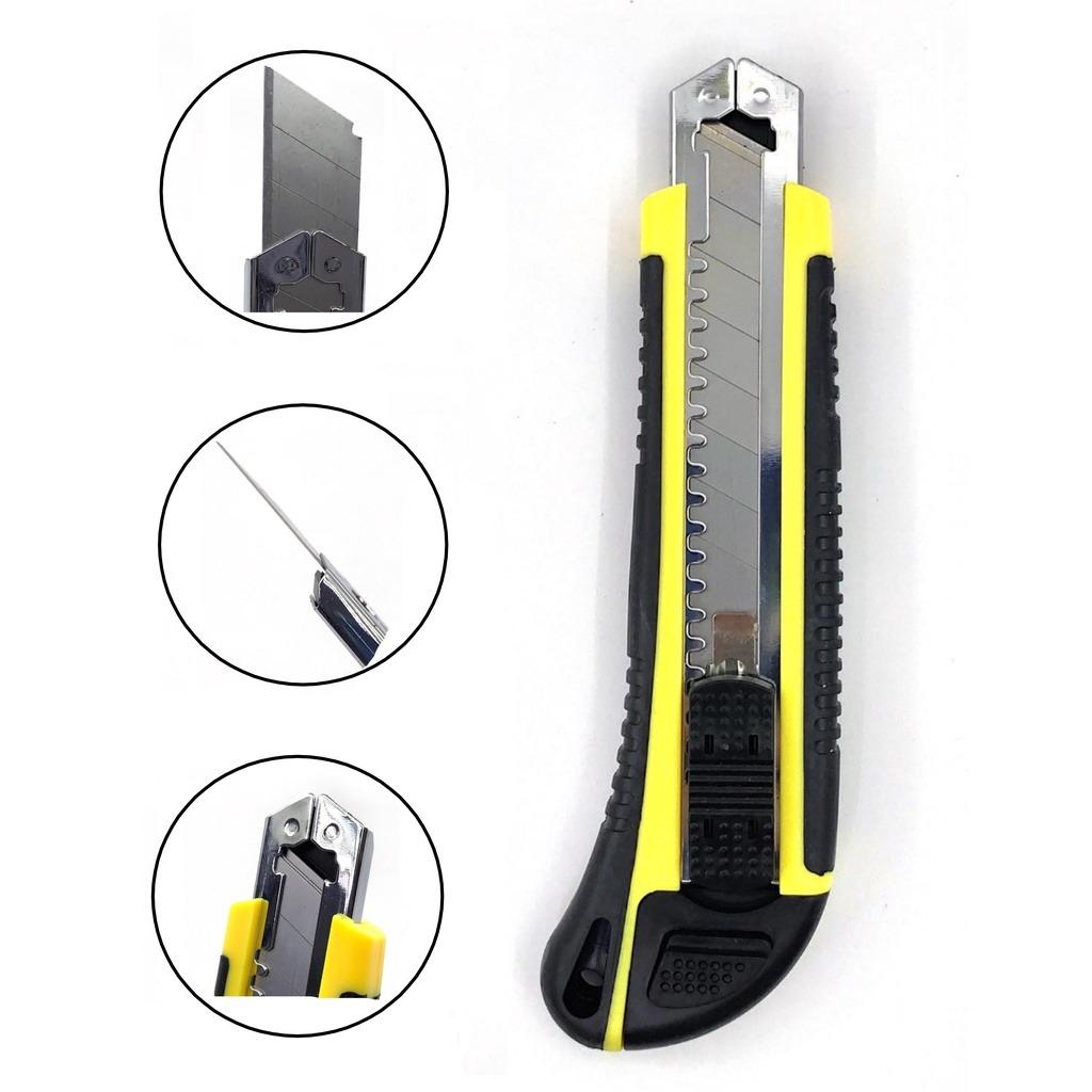 CUTTER KNIFE 3 BLADES UTILITY WATELY Pen Type Multi Purpose DIY Hand ...