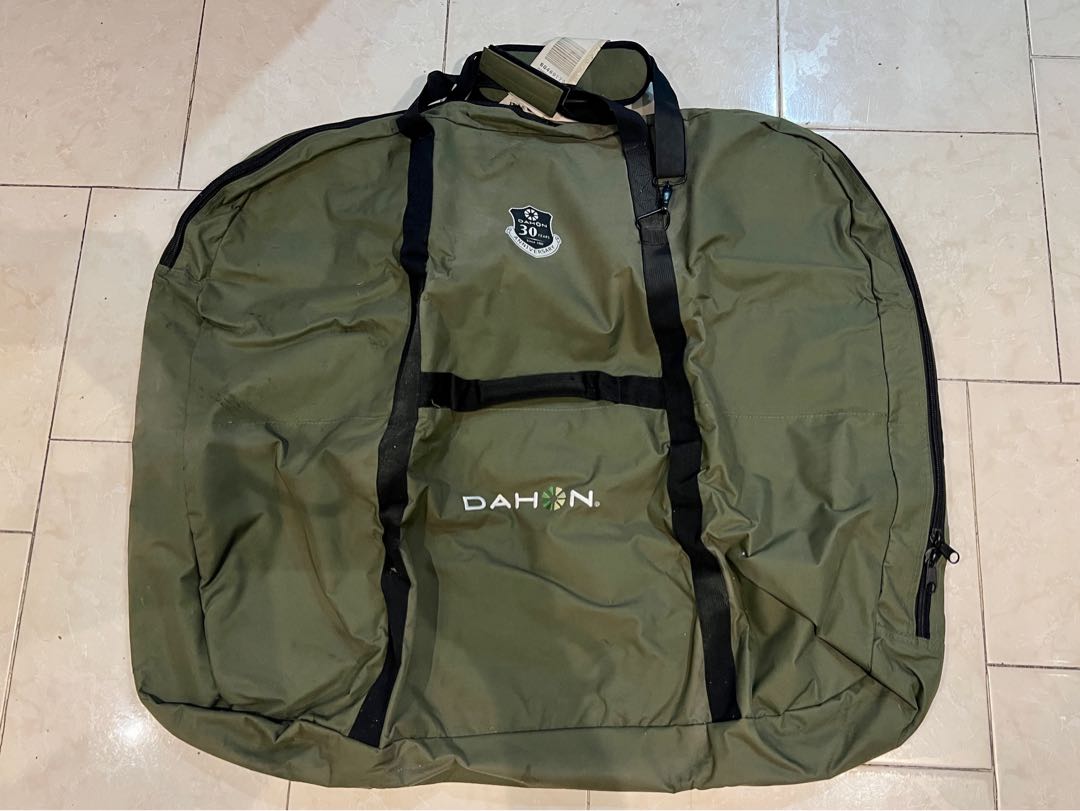 Dahon folding bike bag (Olive Green), Sports Equipment, Bicycles ...
