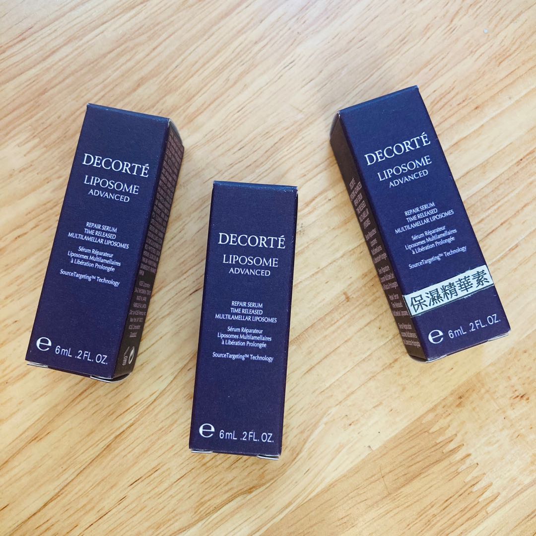 DECORTE REPAIR SERUM TIME RELEASED MULTILAMELLAR LIPOSOMES DECORTÉ ...