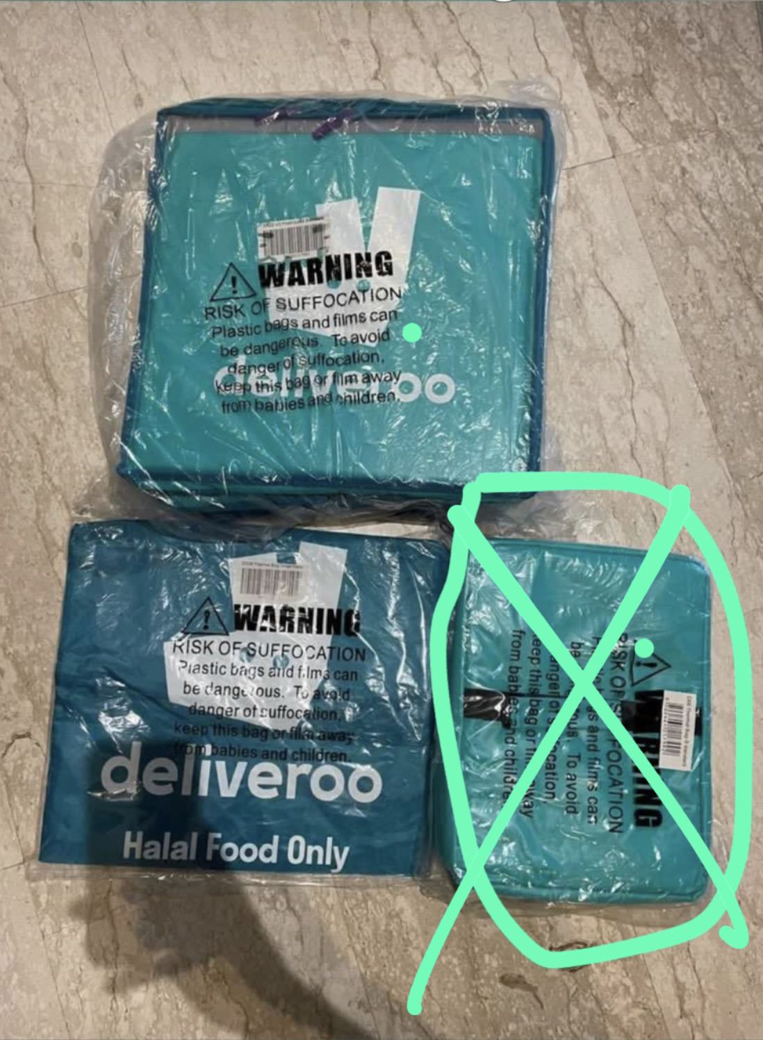 Deliveroo bag package. , Men's Fashion, Bags, Backpacks on Carousell