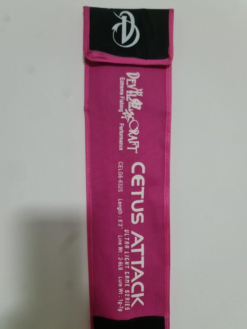 Devil Craft Cetus Attack UL rod, Sports Equipment, Fishing on Carousell