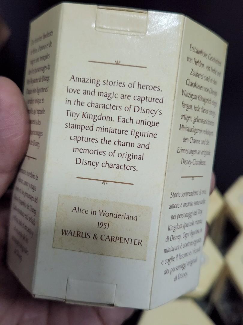 Disney Tiny Kingdom Figurines - Alice in Wonderland 1951 - Complete set ...