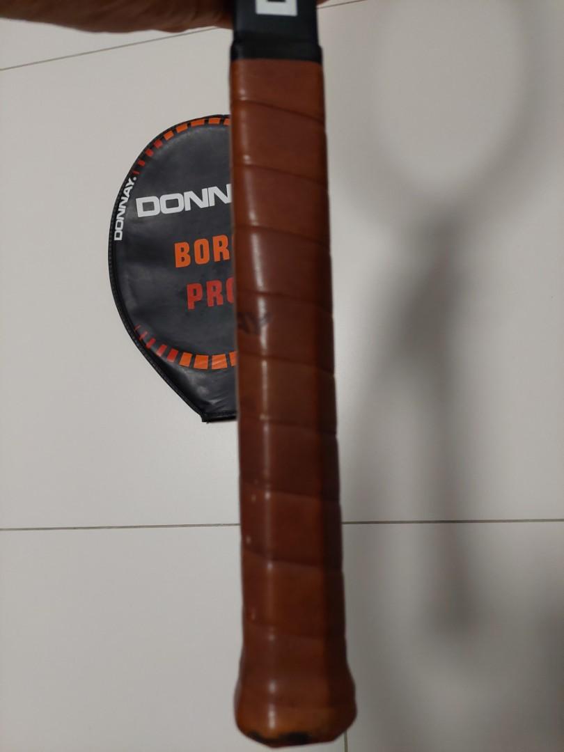 Donnay Borg Pro tennis wood racquet racket, Sports Equipment, Sports ...