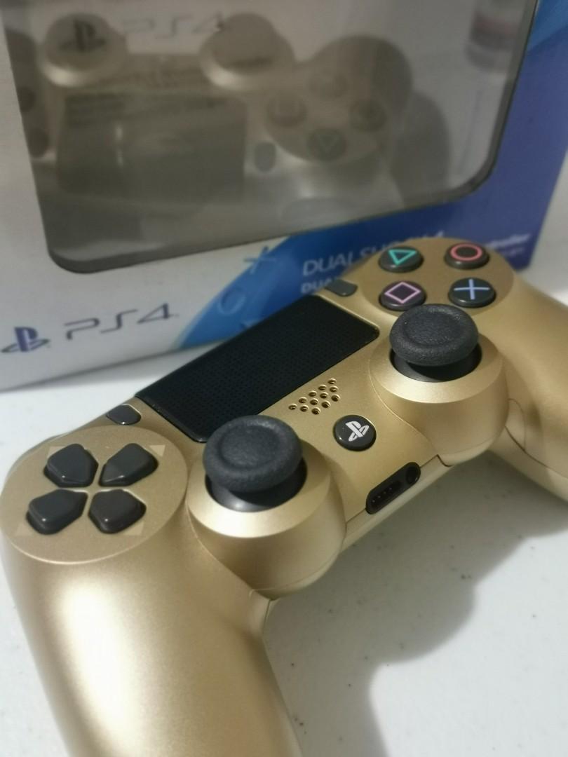 DUALSHOCK 4 Wireless Controller - Gold, Video Gaming, Gaming ...